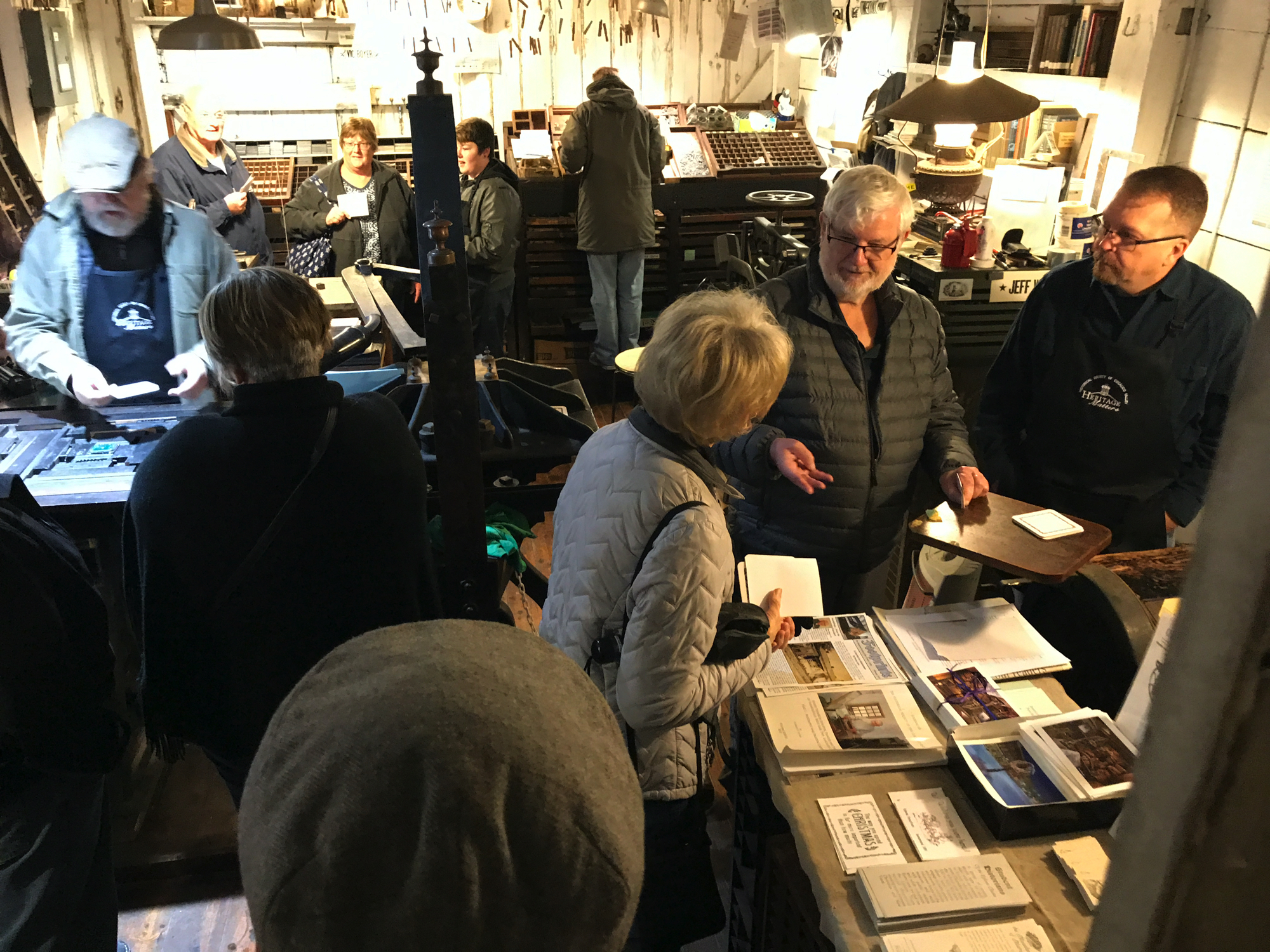 Packed Shop for Christmas | Conestoga Press